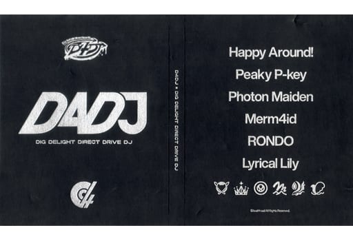 Photo frame album Logo Bromide Case "D4DJ D4FES. ~ LOVE! HUG! GROOVY ...