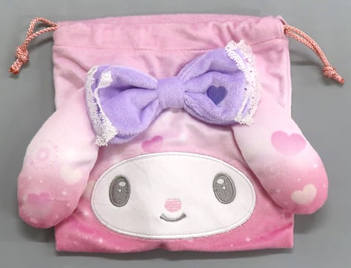 Bag My Melody Yumekyun Series Plush toy drawstring bag "Sanrio ...