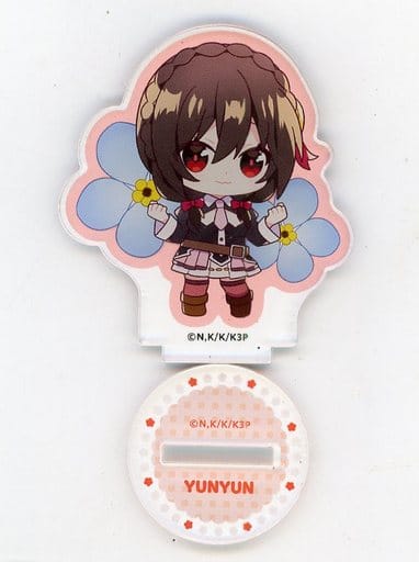 Miscellaneous goods Yun Yun (Flower) Mini Character Acrylic Stand ...