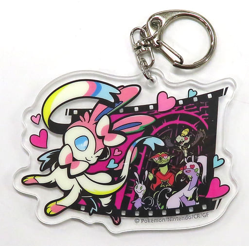 Key holder Sylveon (film) "Pocket Monsters Acrylic Key Holder ...