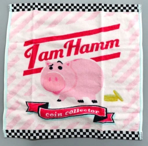 Hams (I am Hamm) wash towel "TOY STORY" Tokyo Disney Resort limited ...