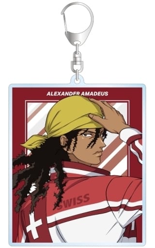 Alexander Amadeus (fighting back ver.) drawing illustration BIG acrylic ...