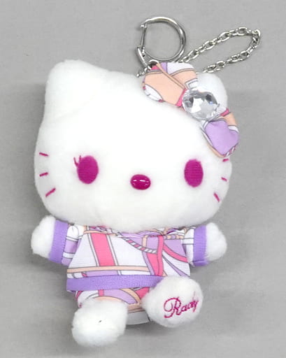 駿河屋 - ハローキティ(遊園地マーブル/マルチ/目マゼンダ) キーホルダーチェーン付きぬいぐるみ 「サンリオ×Rady」（キーホルダー・マスコット）