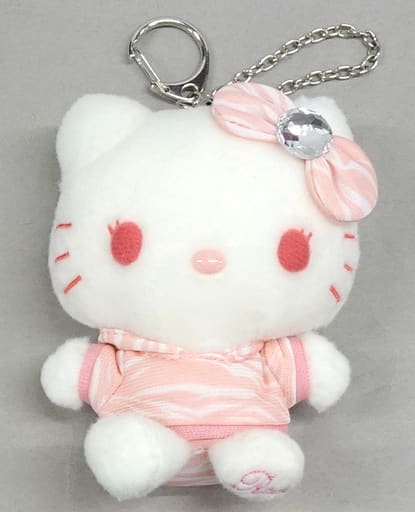 Hello Kitty (Zebra / Pink) Plush toy "Sanrio ×Rady" with Key Chain ...