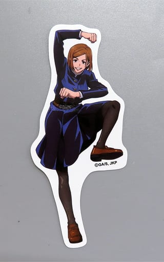 KUGIZAKI NOBARA DIE CUT STICKER "Animation Jujutsu Kaisen Exhibition ...