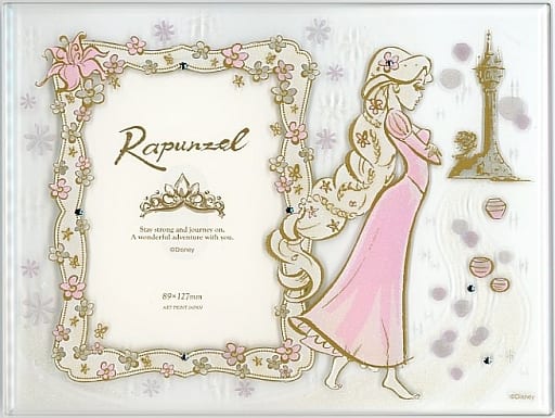 Photo frame album Rapunzel Glass Frame Photo Gallery "Disney" | Goods ...