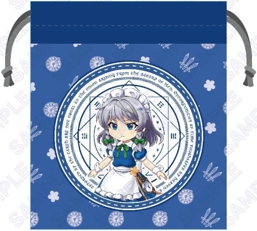 Bag Izayoi Sakuya Mini drawstring bag "Toho LostWord" | Goods ...