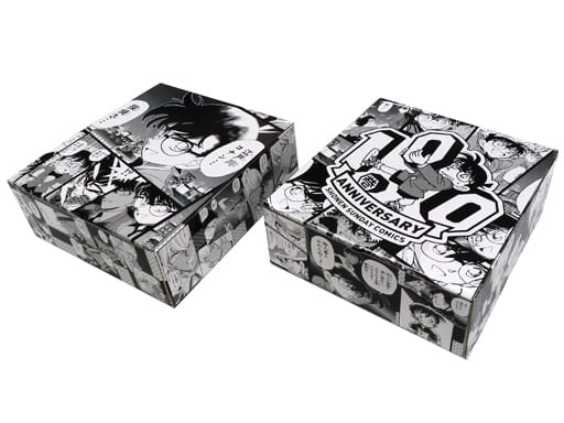 Miscellaneous goods Set of 2 Storage Boxes (Top Pattern) "Comic CASE ...