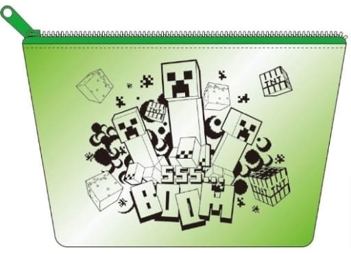 Bag Creeper Clear Pouch "Minecraft - Minecraft -" | Goods / Accessories ...