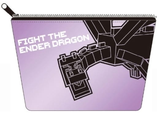 Ender Dragon Ship Shaped Clear Pouch "Minecraft - Minecraft -" | Goods ...