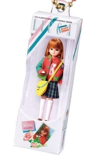 Key holder Third Generation Licca-chan "Licca-chan Historical Miniature ...