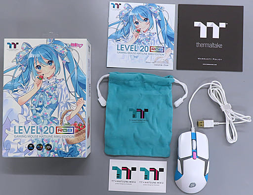 Hatsune Miku Image LEVEL 20 rgb Gaming Mouse VOCALOID×TSUKUMO MIKU ...