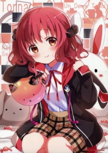 駿河屋 - A3クリアポスター メグ 「きゃらっとくじ ご注文はうさぎですか?BLOOM～CLOCKWORK RABBIT～」 U賞（アニメ）