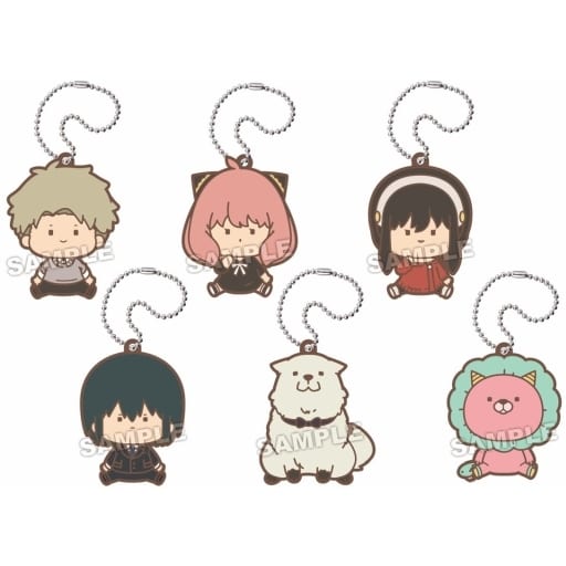 Key holder [Box] Chabi Chabi SPY×FAMILY rubber key ring | Goods ...