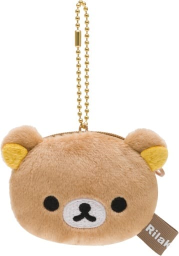 Wallet and pass case Rilakkuma Mini-Mini Plush toy Coin Case "Rilakkuma ...