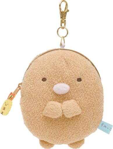 Wallet and pass case Tonkatsu Plush toy Pass Case with Reel "Sumicco ...