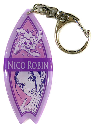 Nico Robin "ONE PIECE Surfboard-like Acrylic Key Holder" Jump Shop ...