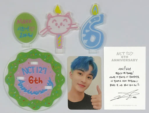 Mark (NCT 127) Acrylic Stand & AR Voice Card Set NCT DREAM Debut 6th ...
