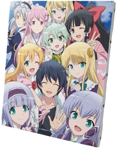 Miscellaneous goods Key Visual Canvas Board "Another world is with smartphones. 2" | Goods ...