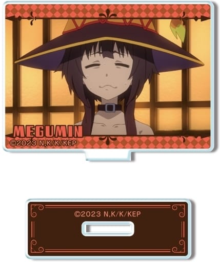Design 02. Megumin B Mini Acrylic Stand "Bring 爆焔 to this wonderful ...