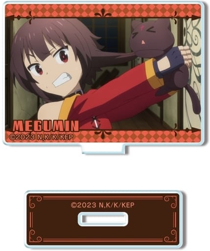 Design 03. Megumin C Mini Acrylic Stand "Bring 爆焔 to this wonderful ...