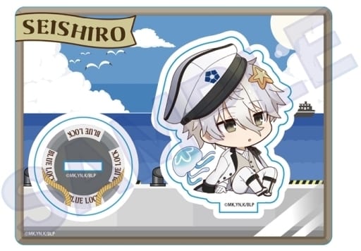 Miscellaneous goods Calm sea Seshiro Marine Ver. Mini Character Stand ...