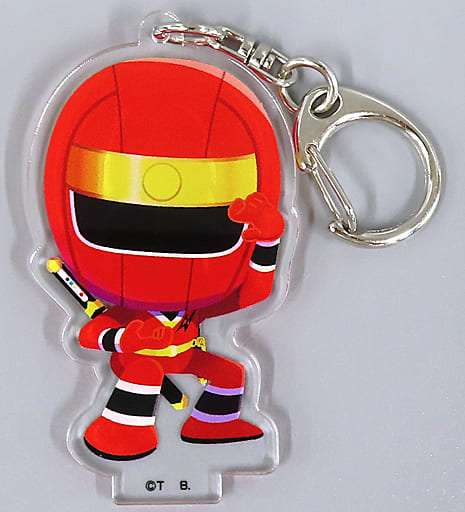 Key holder Ninja Red : Sasuke Deformed Acrylic Key Holder "Ninja Sentai ...