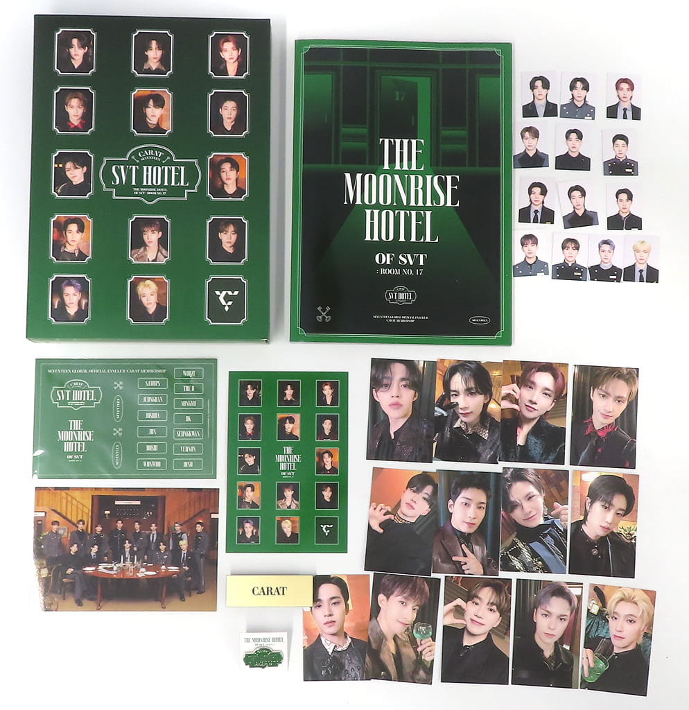 駿河屋 - SEVENTEEN CARAT MEMBERSHIP KIT(メンバーシップキット) 『SVT HOTEL』 「GLOBAL ...