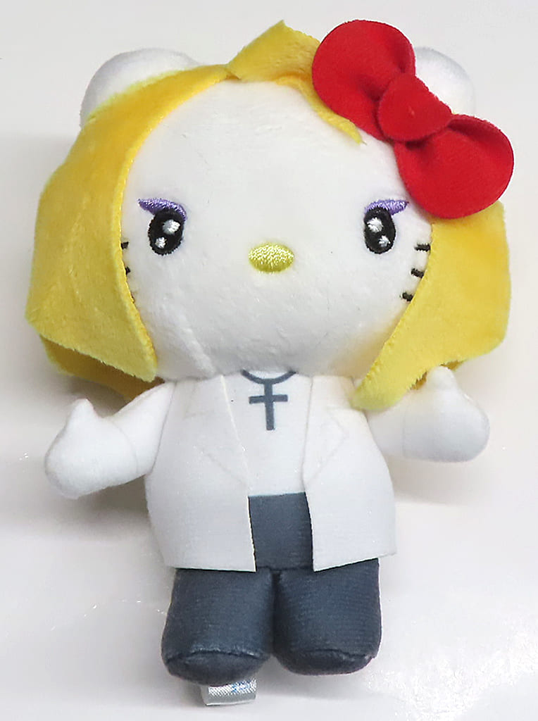駿河屋 - yoshikitty(WHITE) マスコット(EX) 「YOSHIKI×ハローキティ」（キーホルダー・マスコット）