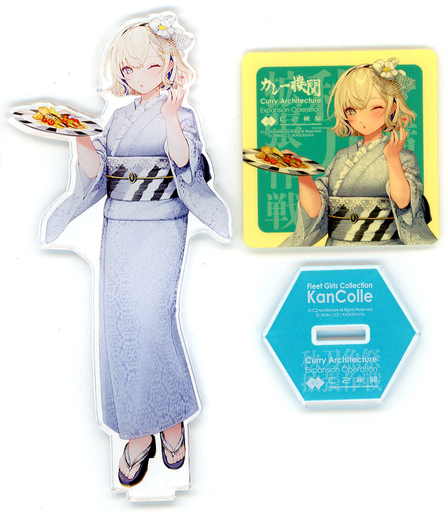 駿河屋 - Gloire改(グロワール) 秋刀魚mode アクリルスタンドセット 「艦隊これくしょん～艦これ～ カレー機関 36th Sequence リアル鎮守府秋刀魚祭り【拡張作戦】」（その他）