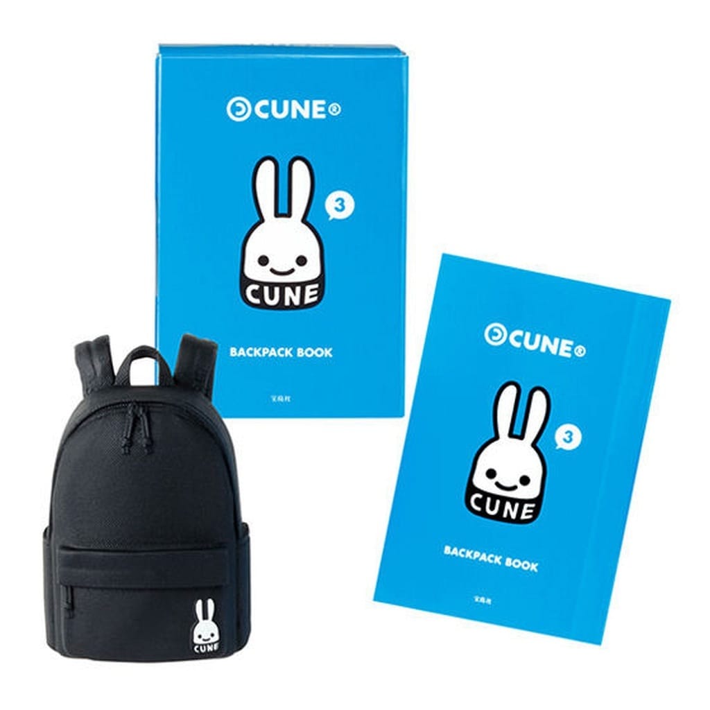 駿河屋 - BACKPACK 「豆ガシャ本 CUNE ブック＆バッグ ミニチュアフィギュア」（その他）