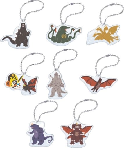[BOX] Godzilla Acrylic Key Holder Collection Loose Pallet | Goods ...
