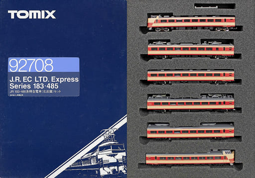 Railway model 1/150 Limited Express Series 183 / 485 Kitakinki Set (6-car set) [92708] | Toy ...