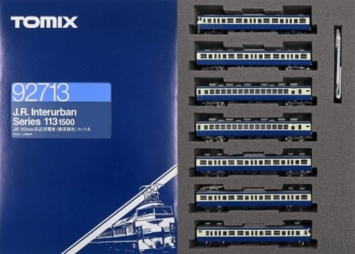 1/150 JR Suburban Train Series 113 - 1500 Yokosuka Color Set A 7 Pair Set [92713] | Toy Hobby ...