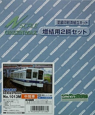 Railway model Tobu 8000 series 2 intermediate cars for additional connection set [1013M] | Toy ...