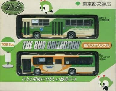 1/150 Toei Bus Hino HT (HIMR specification) & Nishiko Non-Step 96 mc (2 ...