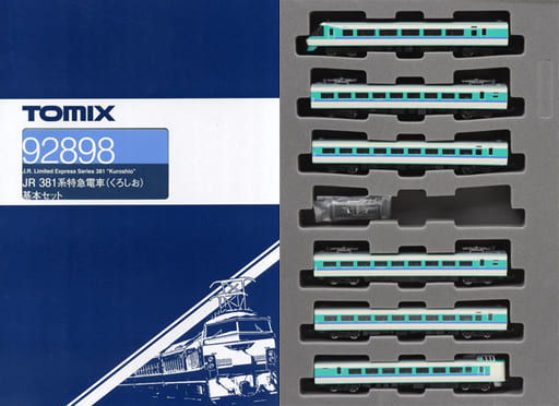 Railway model 1/150 JR Limited Express Series 381 (Kuroshio) 6-car basic set [92898] | Toy Hobby ...
