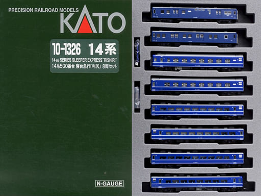 Railway model 1/150 14 series 500 s express train sleeping car 「 Rishiri 」 (8 cars set) [10-1326 ...