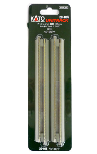 Railway model 1/150 Asch Pit Line 186 mm (2 Pieces) [20-015] | Toy ...