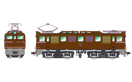 Railway model HO Gauge 1/80 ED60-4 Brown Hanwa Line [H-7-002] | Toy ...