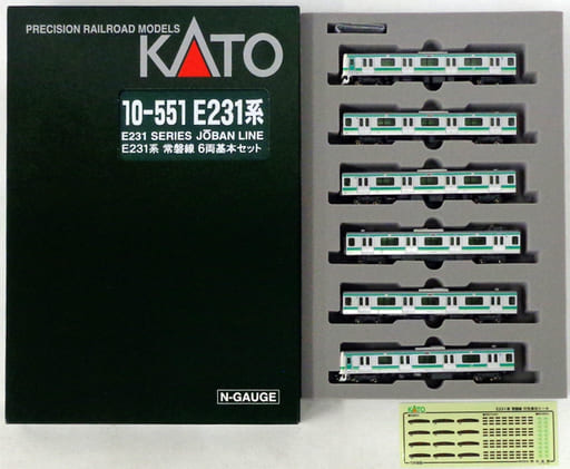 1/150 E231 Series Joban Line 6-car Basic Set [10-551] | Toy Hobby | Suruga-ya.com