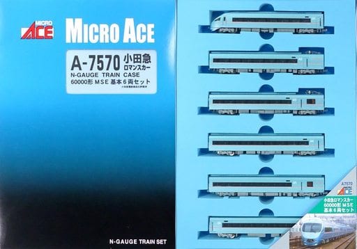 Railway model 1/150 Odakyu Romance Car 60000 Type MSE Basic 6-Car Set ...