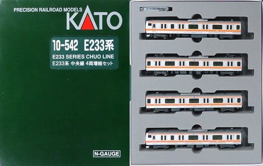 Railway model 1/150 E233 Series Chuo Line 4-car Additional Connection Set [10-542] | Toy Hobby ...