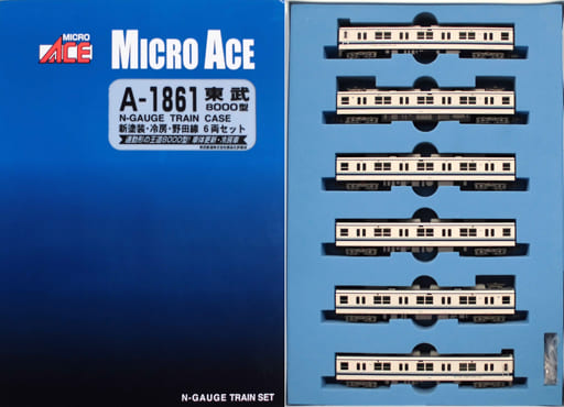 Railway model 1/150 Tobu 8000 Type New Painted Cooling Noda Line 6-Car Set [A1861] | Toy Hobby ...