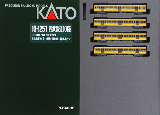 Railway model 1/150 Seibu Railway Series 101 Initial Distributed ...