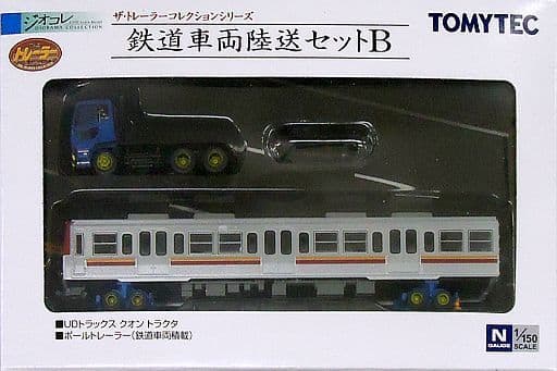Railway model 1/150 Land transport of railway vehicles - Set B (2-piece set)' The Trailer ...