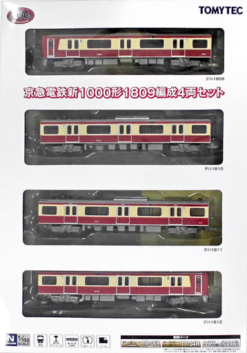 Railway model 1/150 Keikyu Corporation New 1000 Type 1809 Composition 4-car Set 「 Railway ...