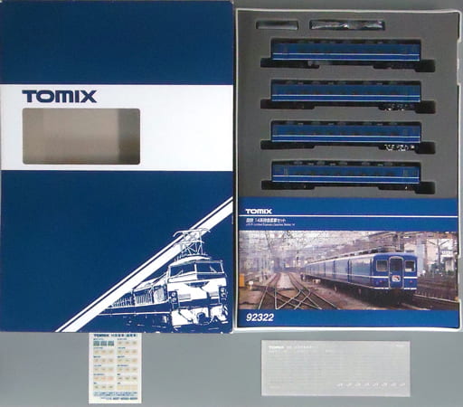 Railway model 1/150 JNR / JR Limited Express Series 14 Passenger Car Set (4 Car Set) [92322 ...