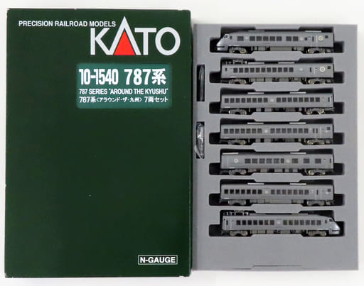 Railway model 1/150 787 Series Around the Kyushu 7-car Set [10-1540] | Toy Hobby | Suruga-ya.com