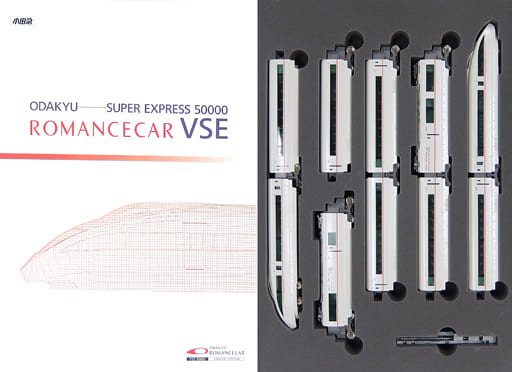 Railway model 1/150 Odakyu Romance Car 50000 Series VSE Set (10 Sets) LIMITED EDITION [VSE50002 ...